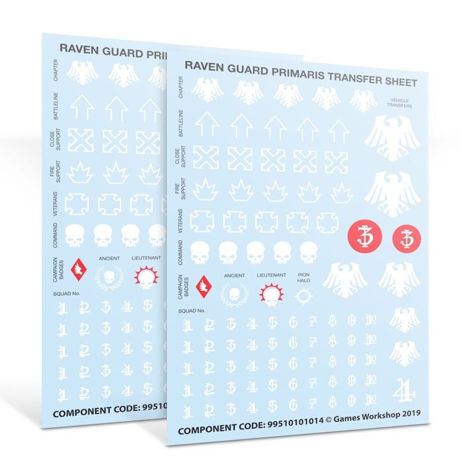 Warhammer Space Marines RAVEN GUARD: AETHON SHAAN U2013 Red Claw Gaming ...