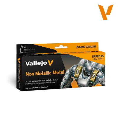 Набір акрилових фарб Game Color NMM (Game Color Non Metallic Metal) 8 ...